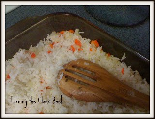 Recipe: Savory Baked Rice - Turning the Clock Back