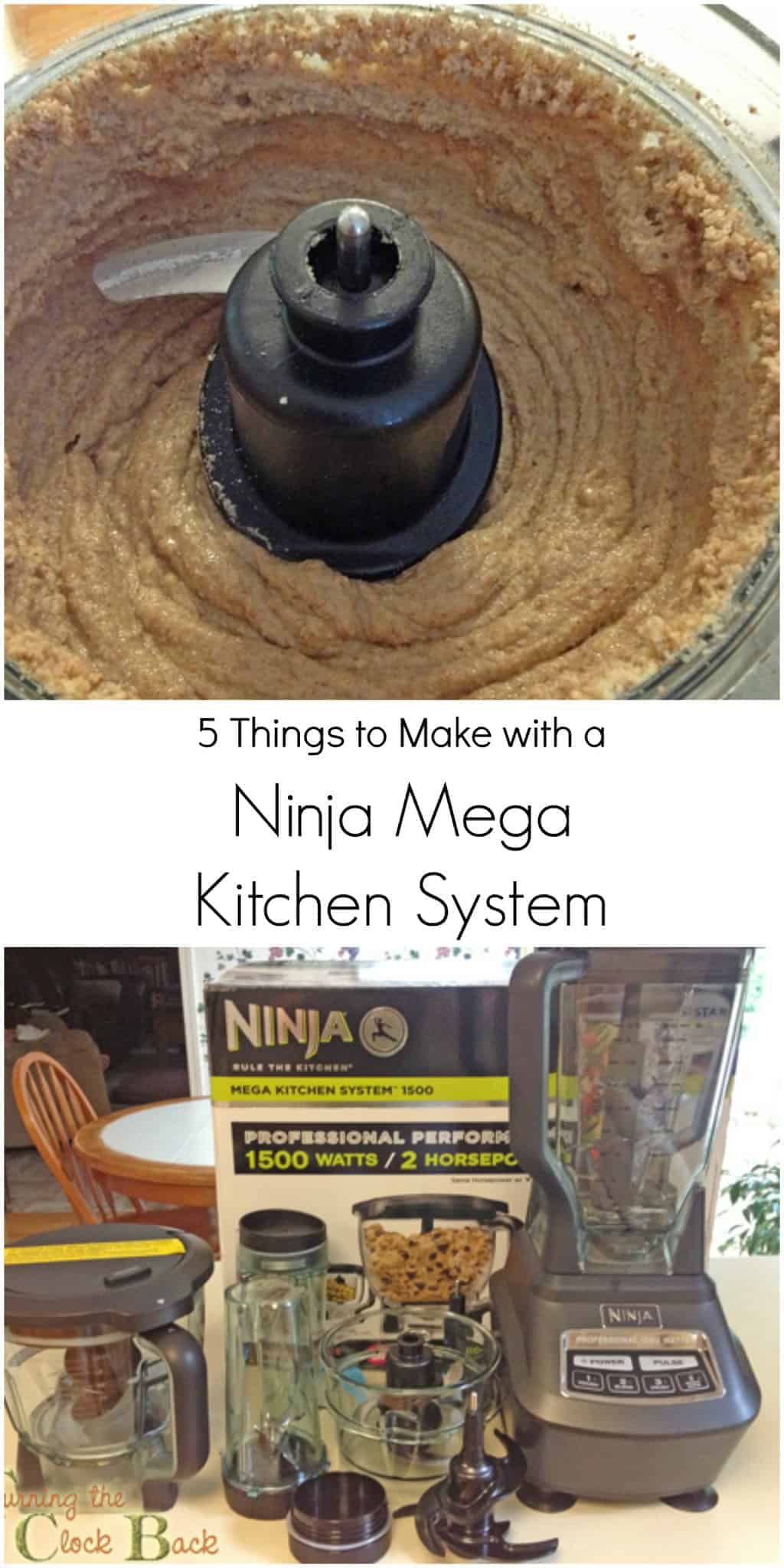 Many Uses of the Ninja Mega Kitchen System - Turning the Clock Back