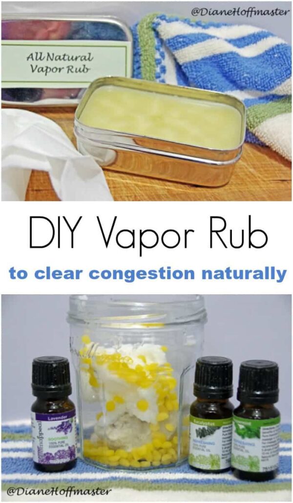 Homemade Vapor Rub and Aromatherapy Usage - Turning the Clock Back