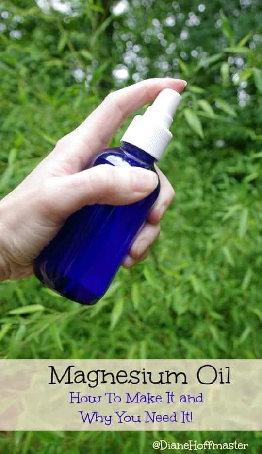 Magnesium Oil: How to make it and why you need it Magnesium Oil: How to make it and why you need it