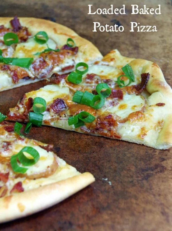 Loaded Baked Potato Pizza Recipe - Turning the Clock Back