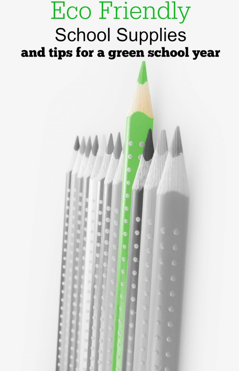 Eco Friendly School Supplies and Green School Tips - Turning the Clock Back