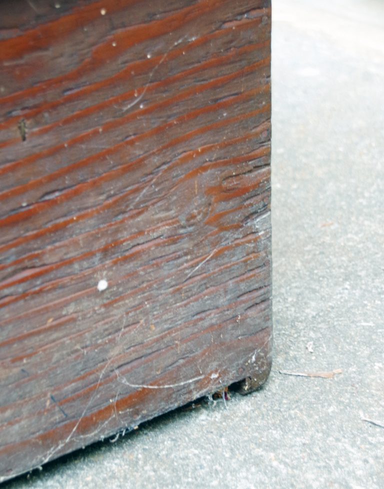 Linen Chest Bedding Storage Project - Turning the Clock Back