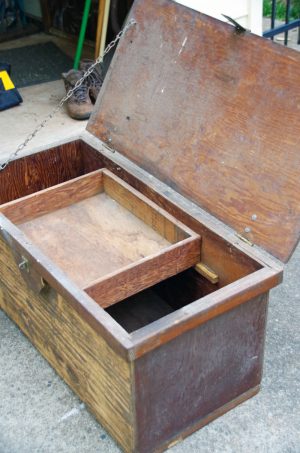 Linen Chest Bedding Storage Project - Turning the Clock Back
