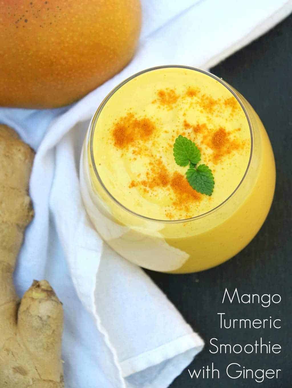 Mango Turmeric Smoothie Recipe - Turning the Clock Back