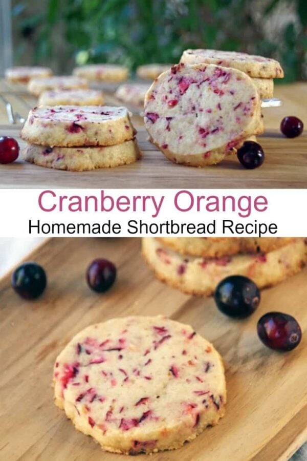 Cranberry Shortbread Cookie Recipe - Turning the Clock Back