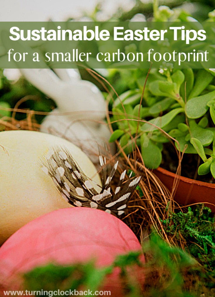 Eco Friendly Easter Ideas -Turning the Clock Back