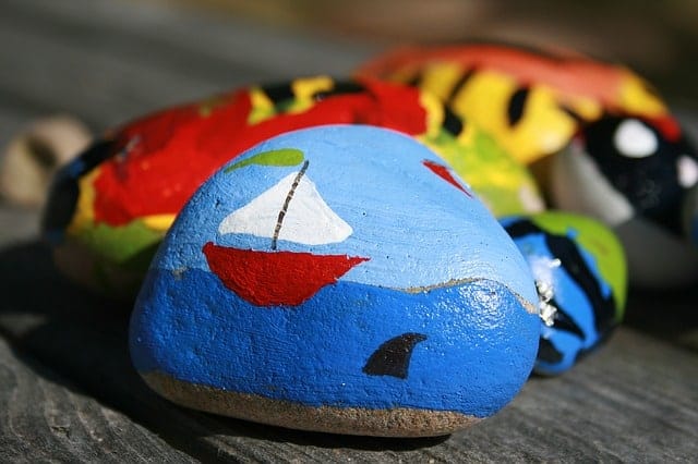 Rock Painting Instructions and Fun Ideas for Use - Turning the Clock Back